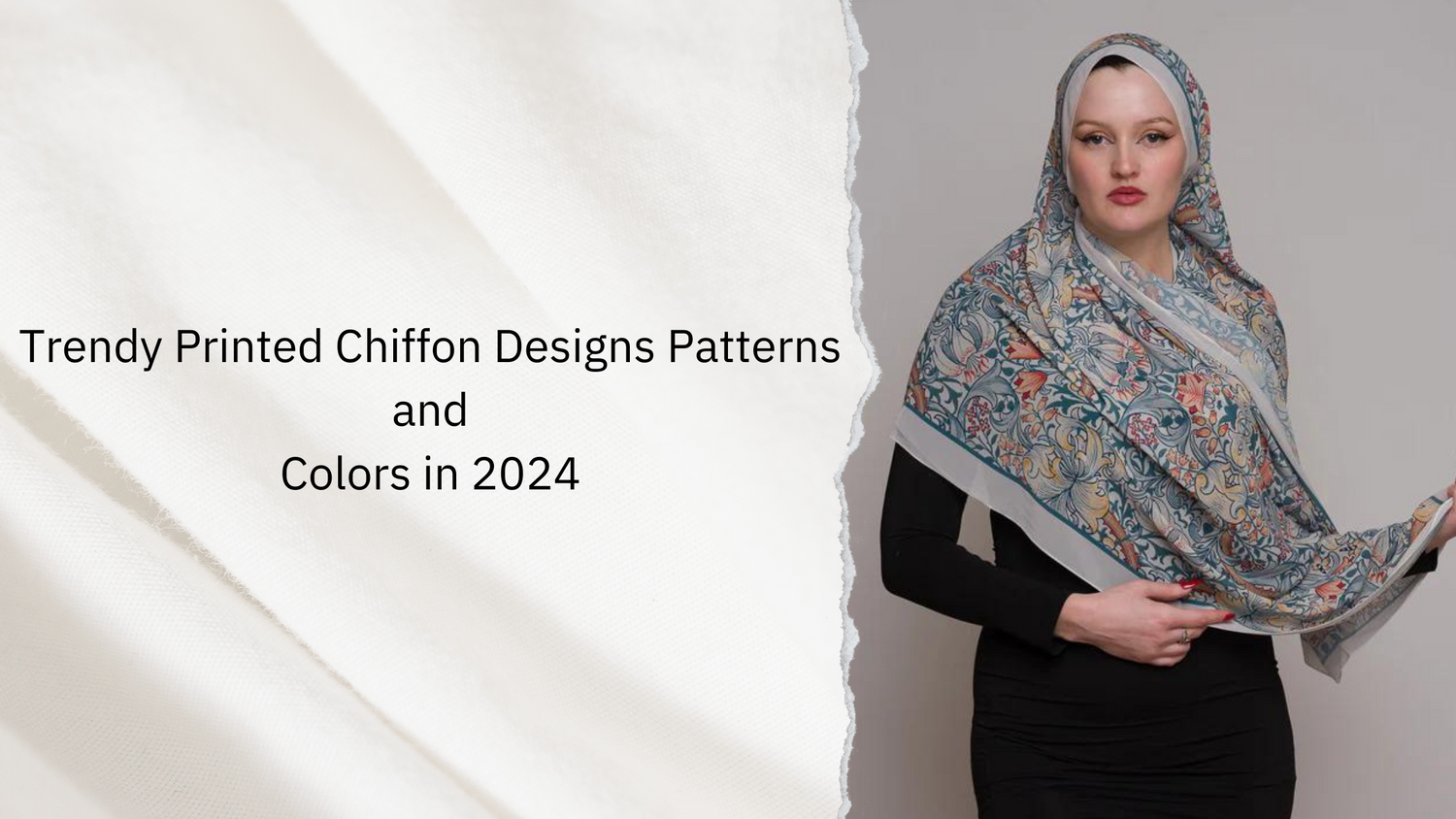Trendy Printed Chiffon Designs: Patterns and Colors in 2024 / Menatique